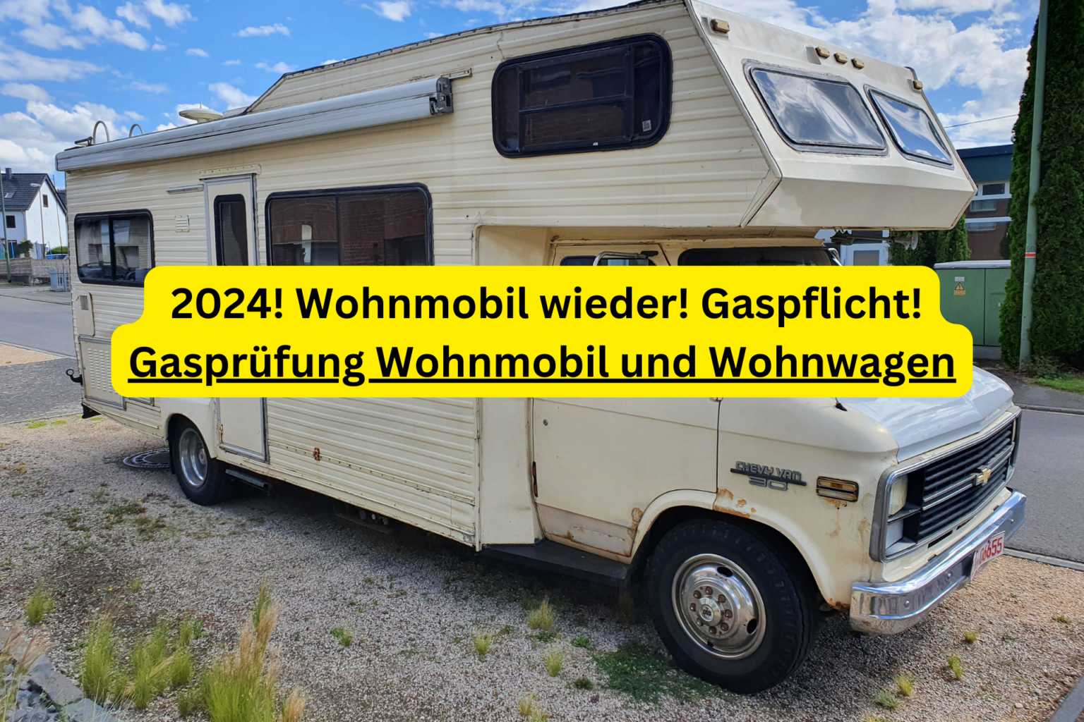Wohnmobil. Stellplätze. Kastenwagen Ausbau.